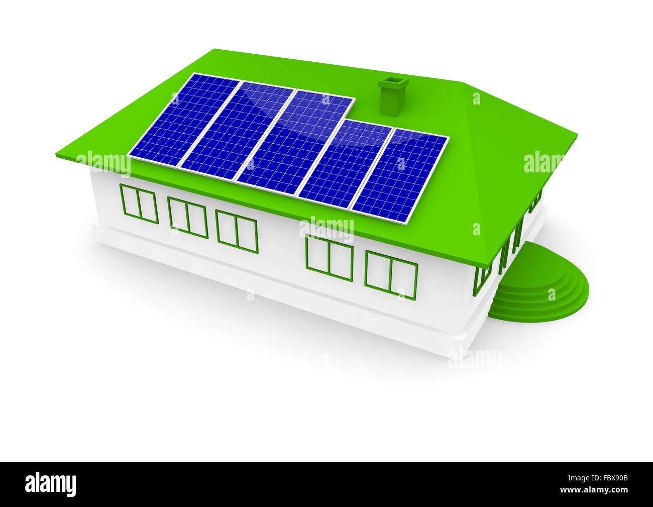 Solar Thermal Energy Cut Out Stock Images & Pictures - Alamy