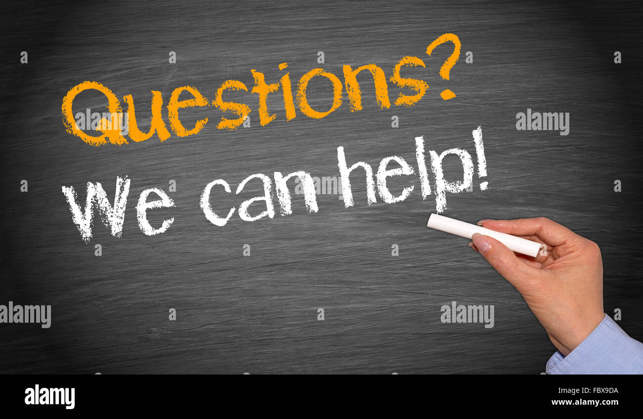 We can help ! Stock Photo - Alamy