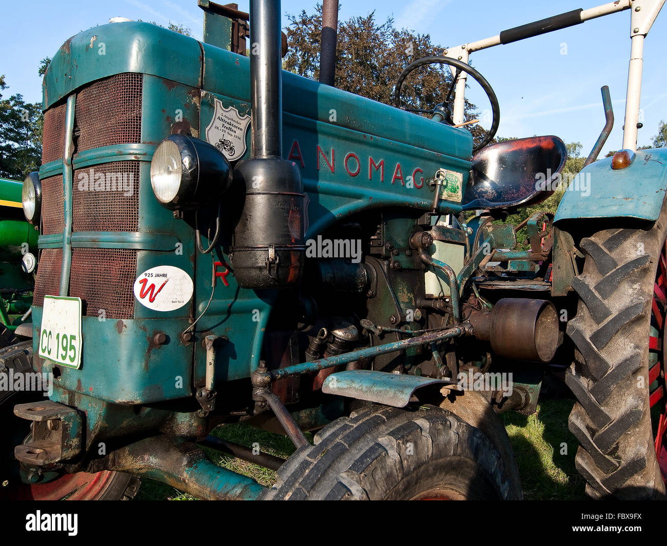 Vintage agricultural machinery exhibition Stock Photo - Alamy