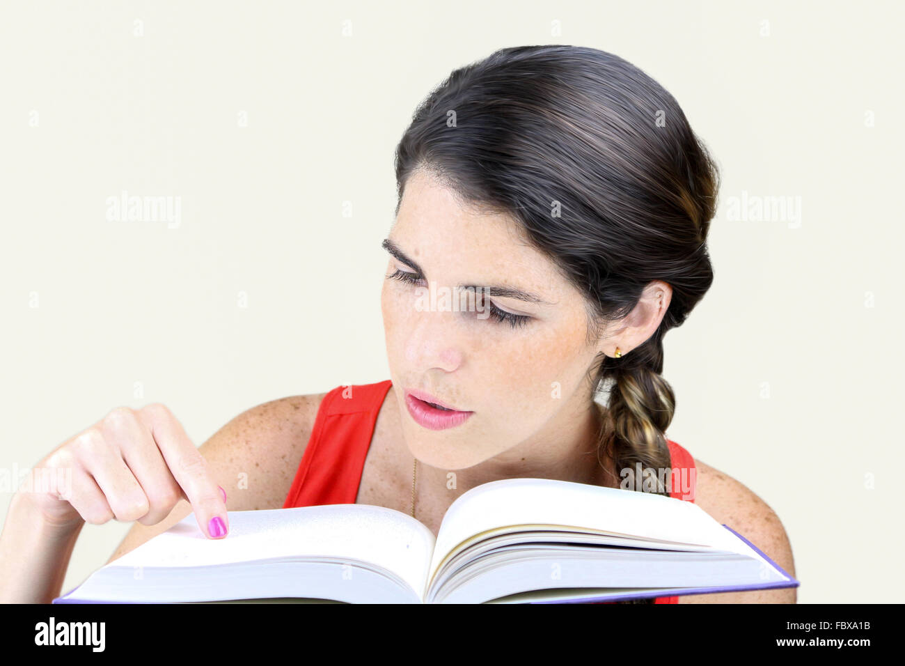 Reading the good book hi-res stock photography and images - Alamy