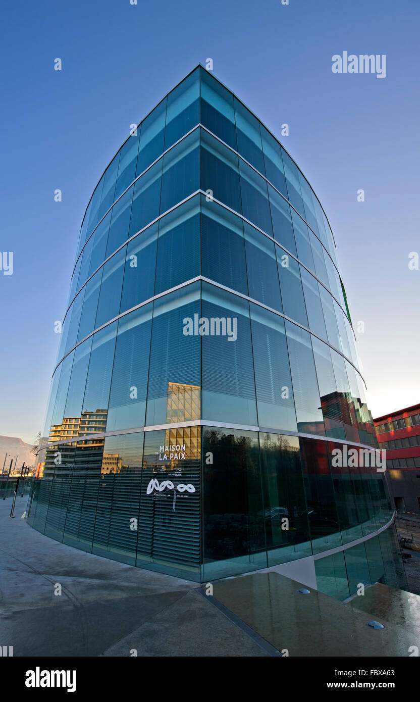 Maison de la paix, Geneva Graduate Institute of International and Development Studies, building ...