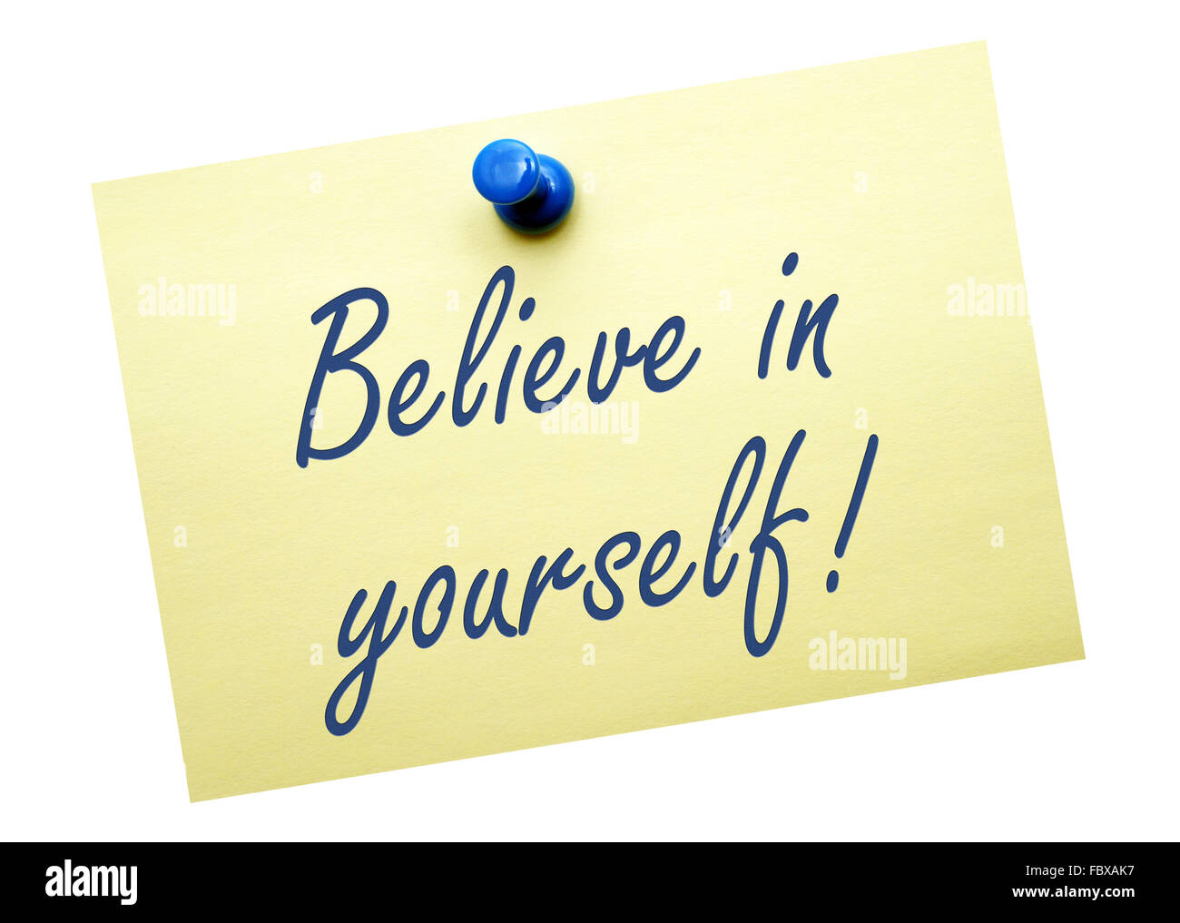 Motivational believe Cut Out Stock Images & Pictures - Alamy