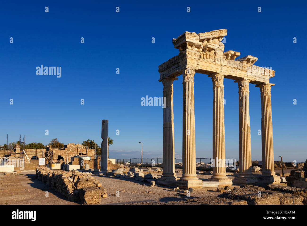 Temple of Apollo, Side, Turkey Stock Photo - Alamy