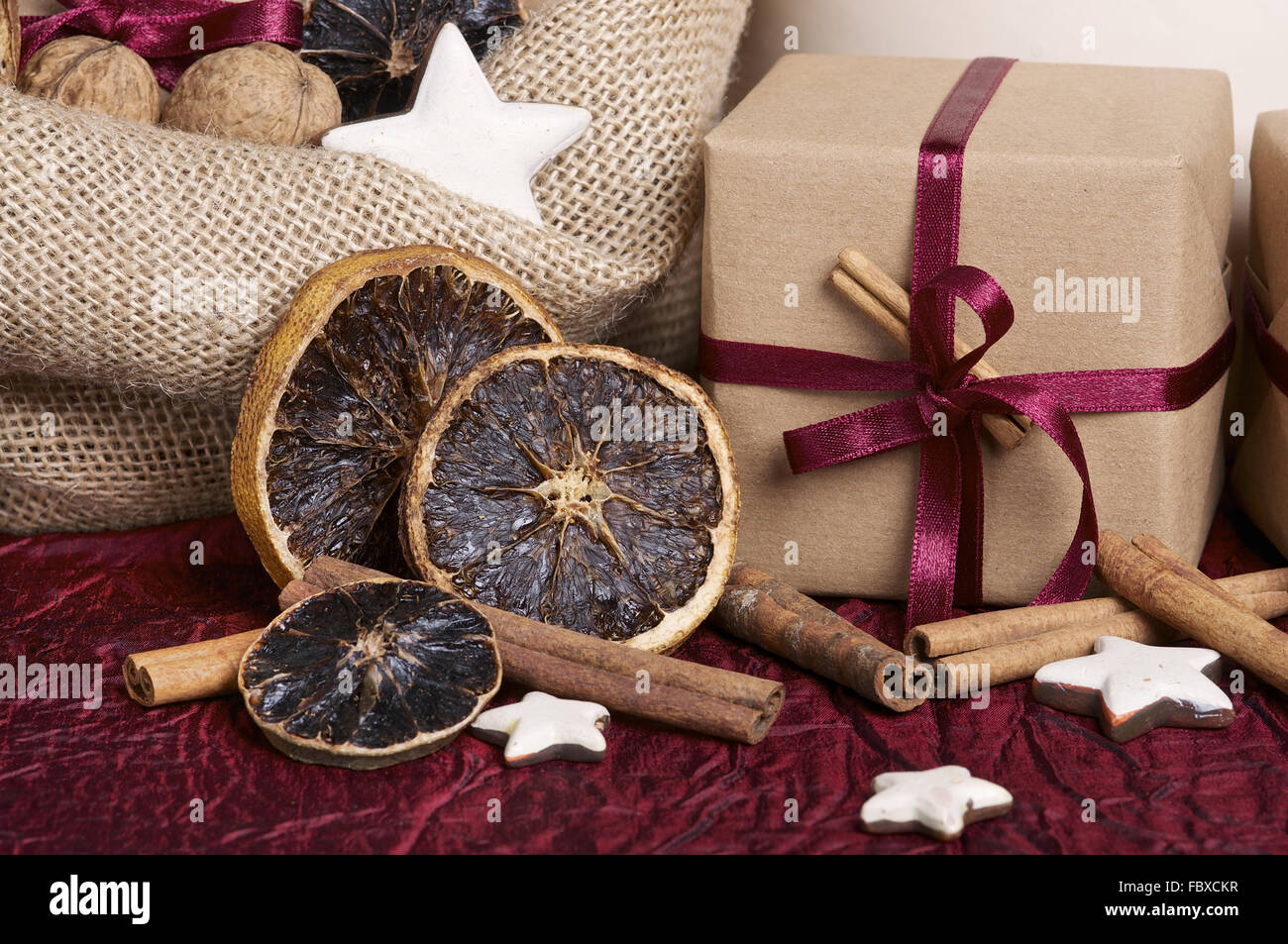 Table for Presents Stock Photo - Alamy