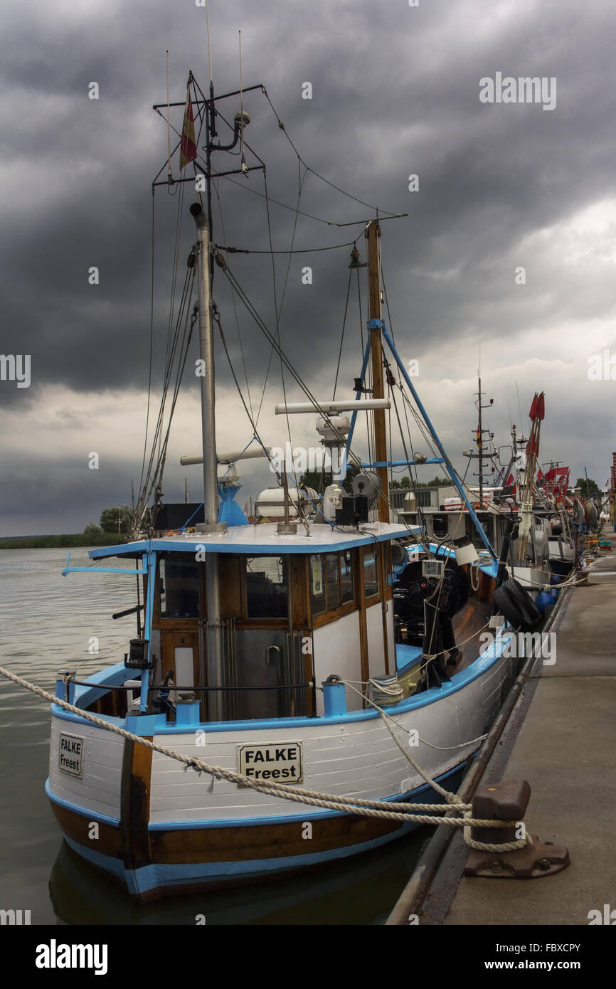 Harbour of Freest Stock Photo - Alamy