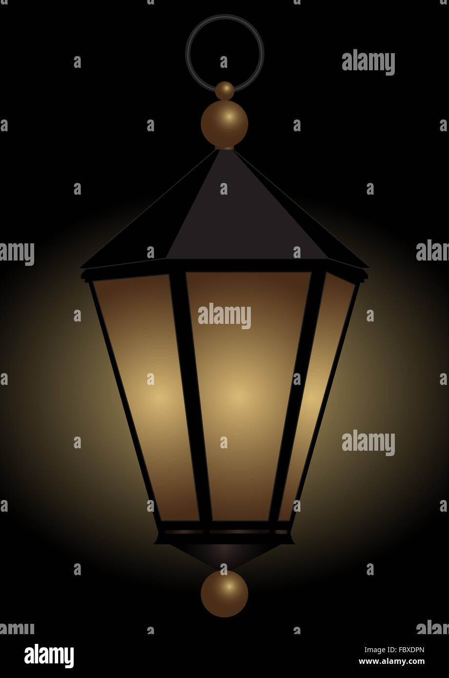 Luminous hand lamp Stock Photo - Alamy