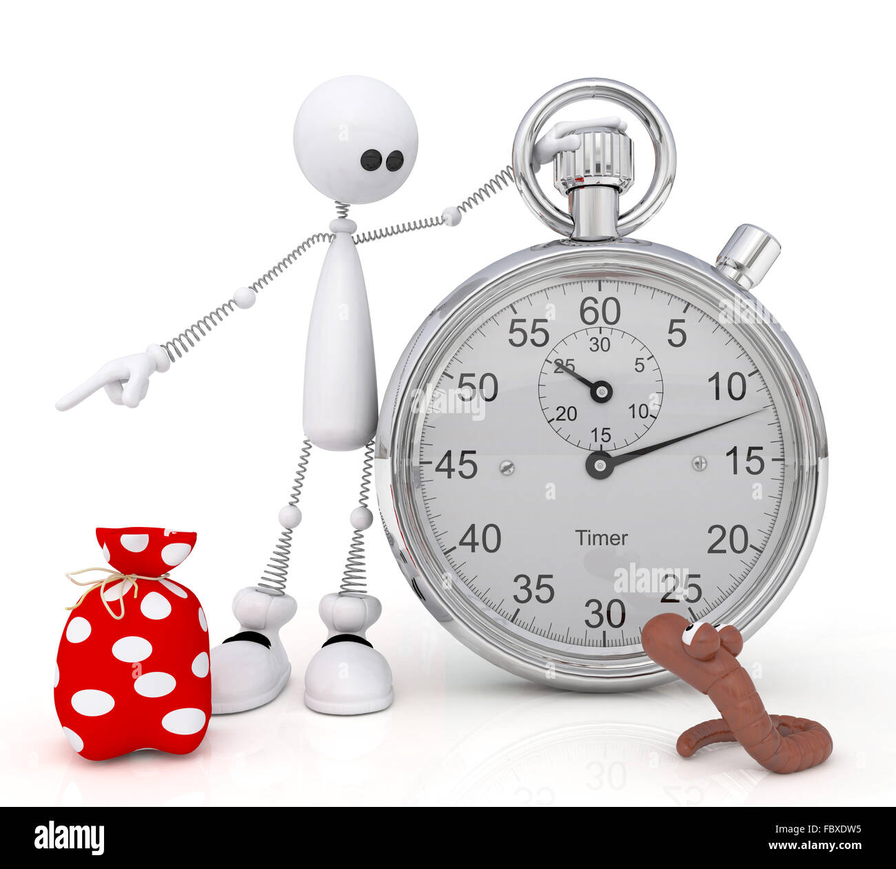 3d watch illustration Cut Out Stock Images & Pictures - Alamy