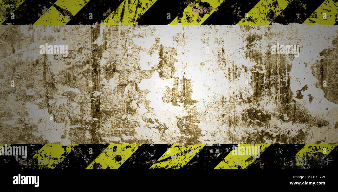 Warning signs grunge background Stock Photo - Alamy