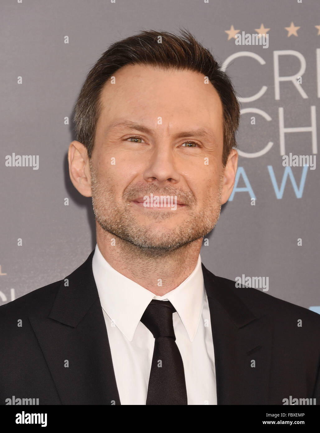 CHRISTIAN SLATER US film actor in January 2016. Photo Jeffrey Mayer ...