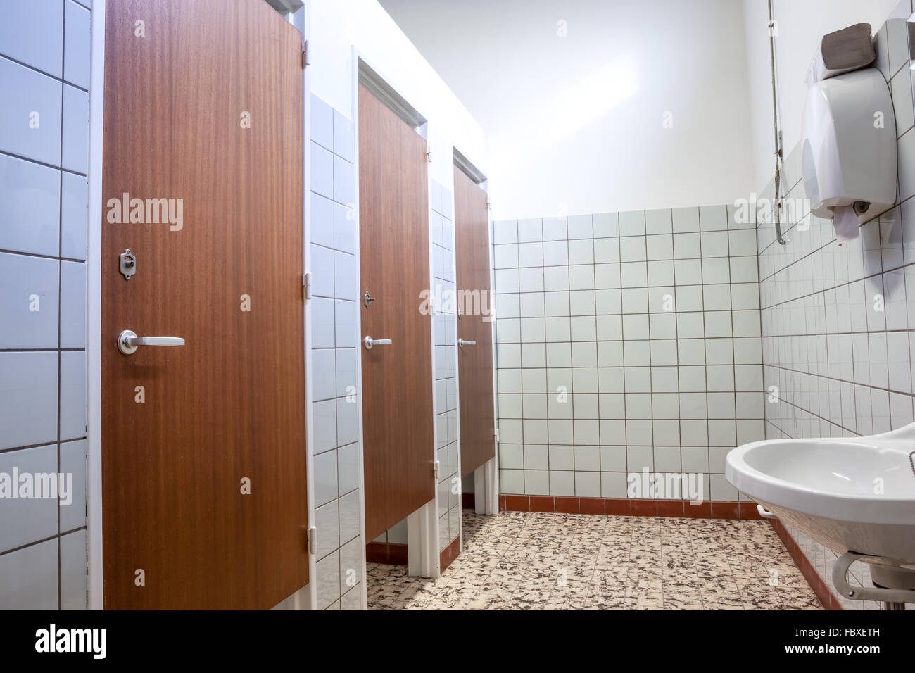 In an public building are womans toilets Stock Photo - Alamy