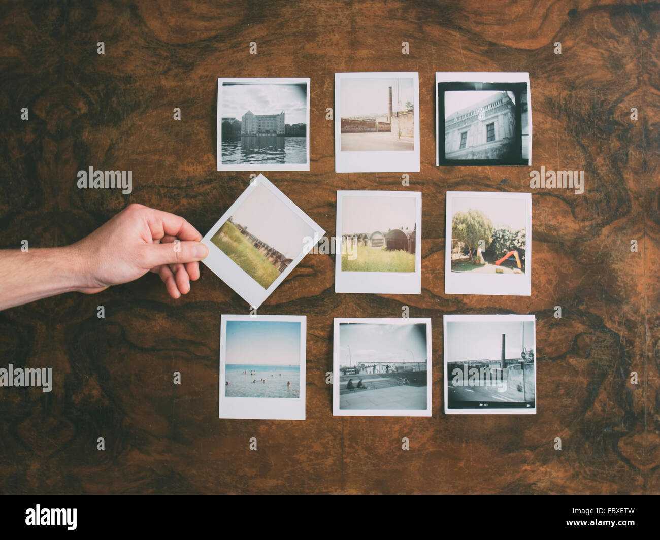 Old family photos collection hi-res stock photography and images - Alamy