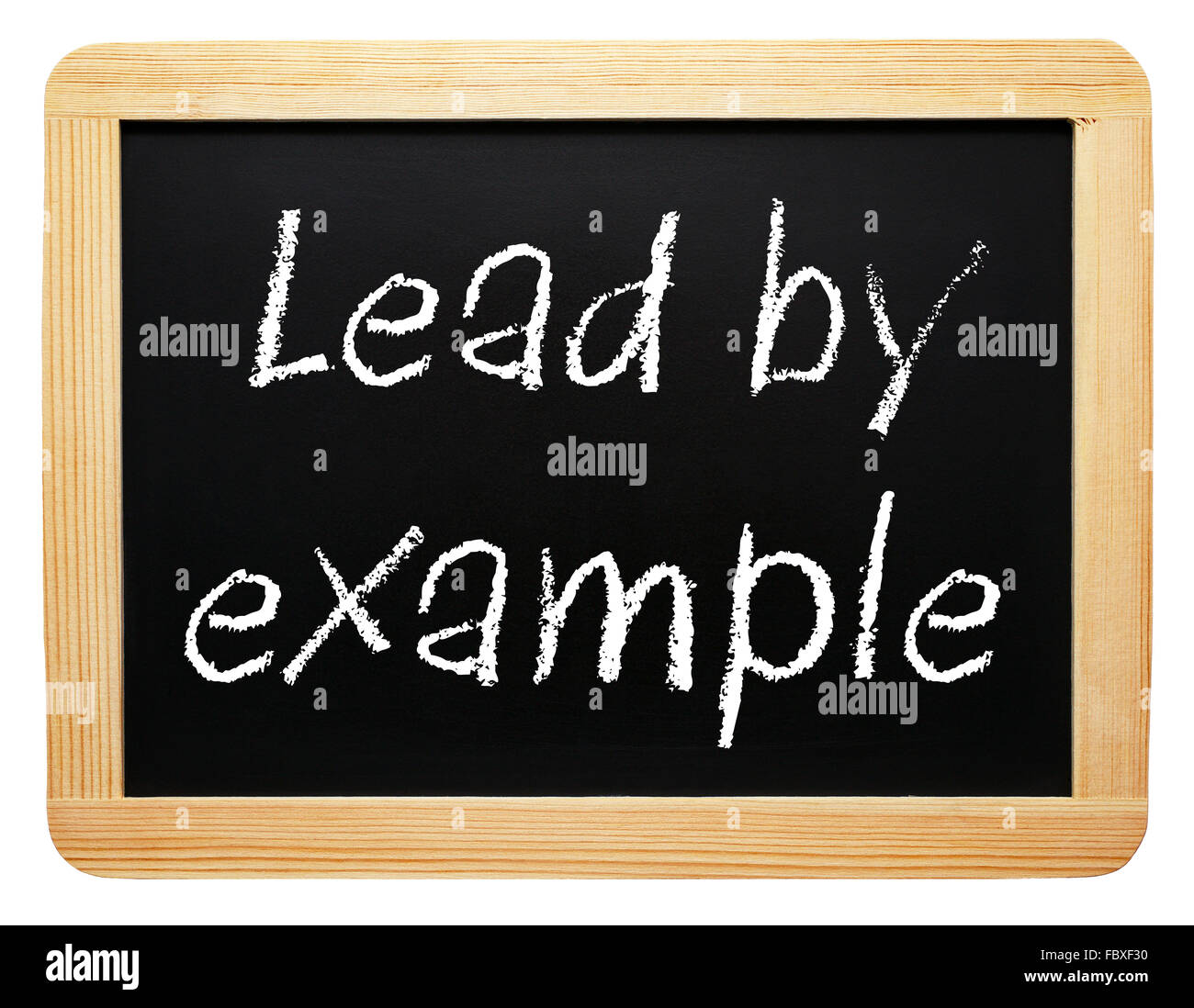 Lead by example Stock Photo - Alamy