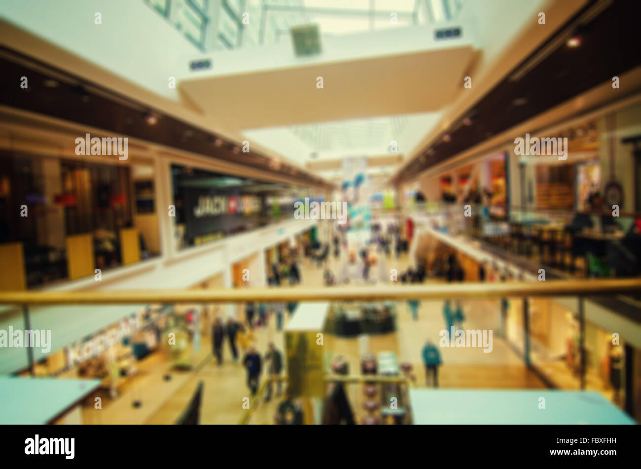 Shopping mall background Stock Photo - Alamy