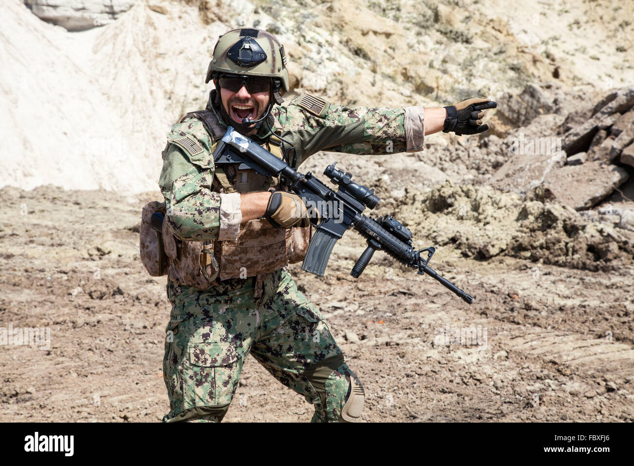 Navy SEAL team Stock Photo - Alamy