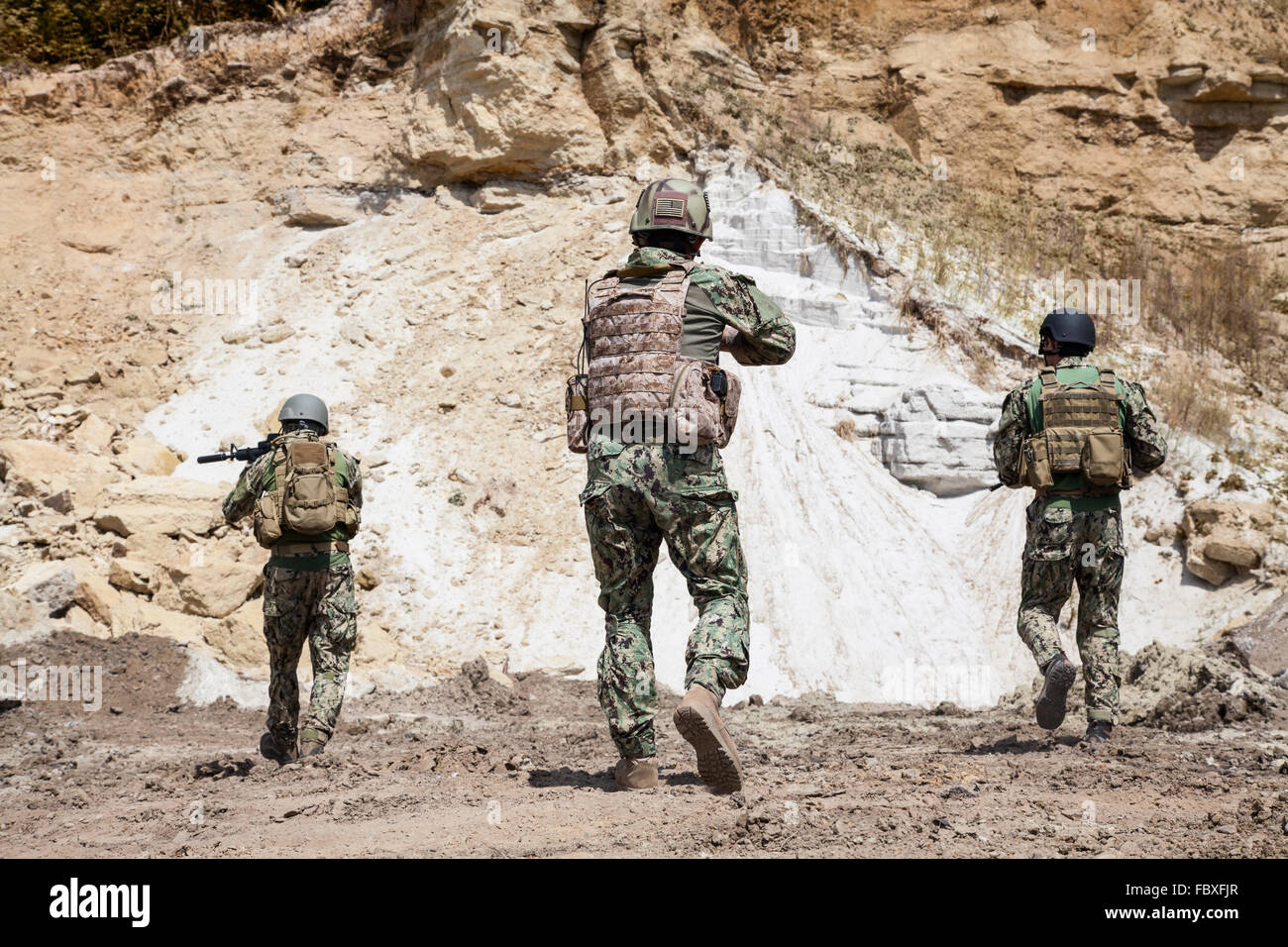 Navy SEAL Team Stock Photo - Alamy