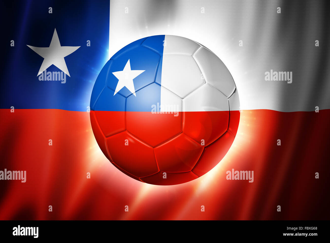Football chile flag hi-res stock photography and images - Alamy