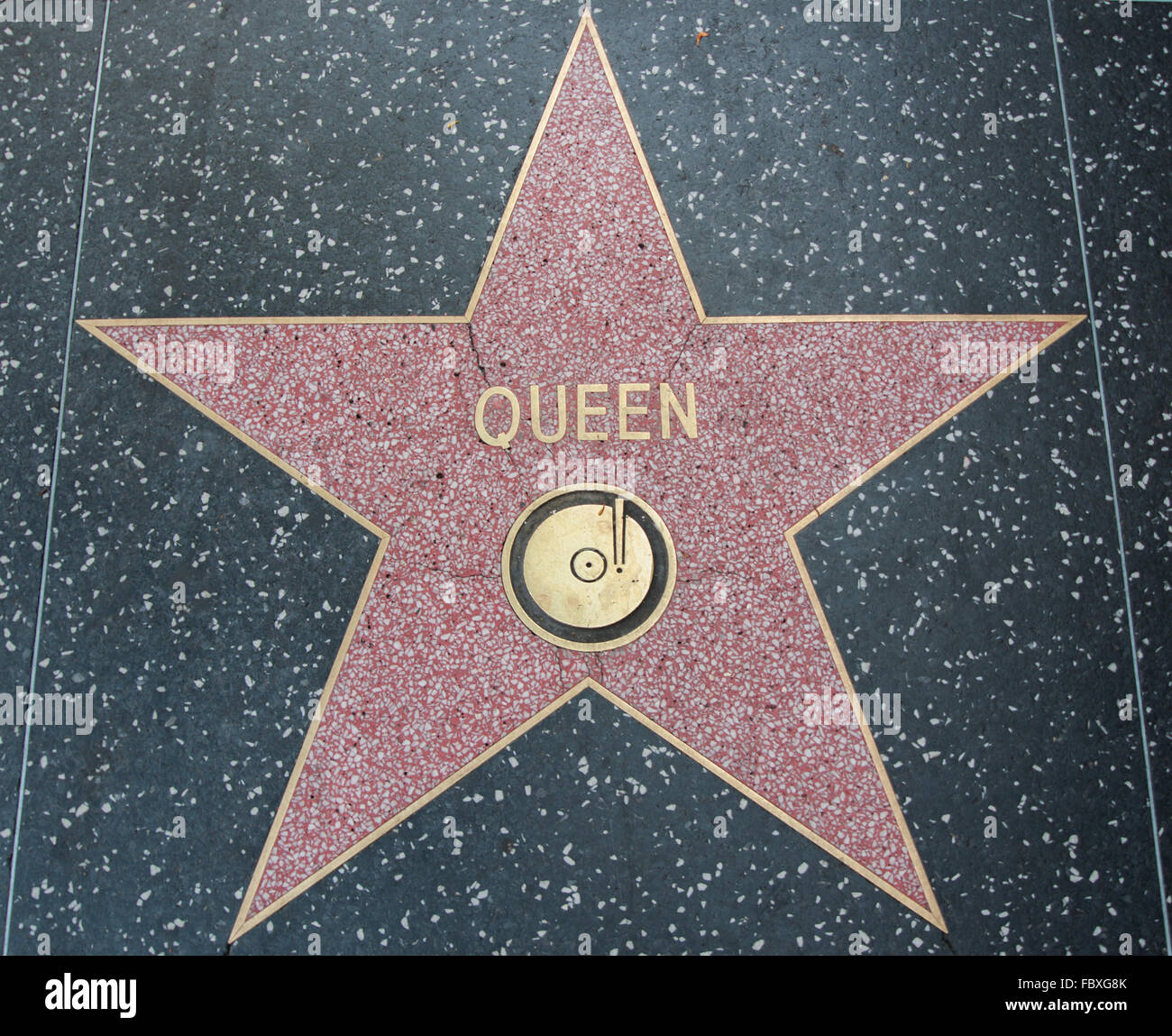 Queen Hollywood Star Stock Photo - Alamy