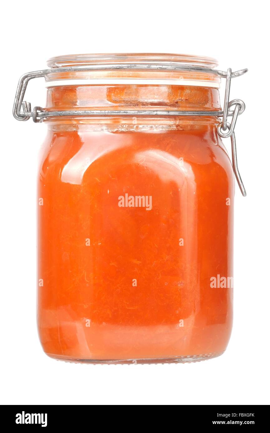 Jars of Jam Stock Photo - Alamy