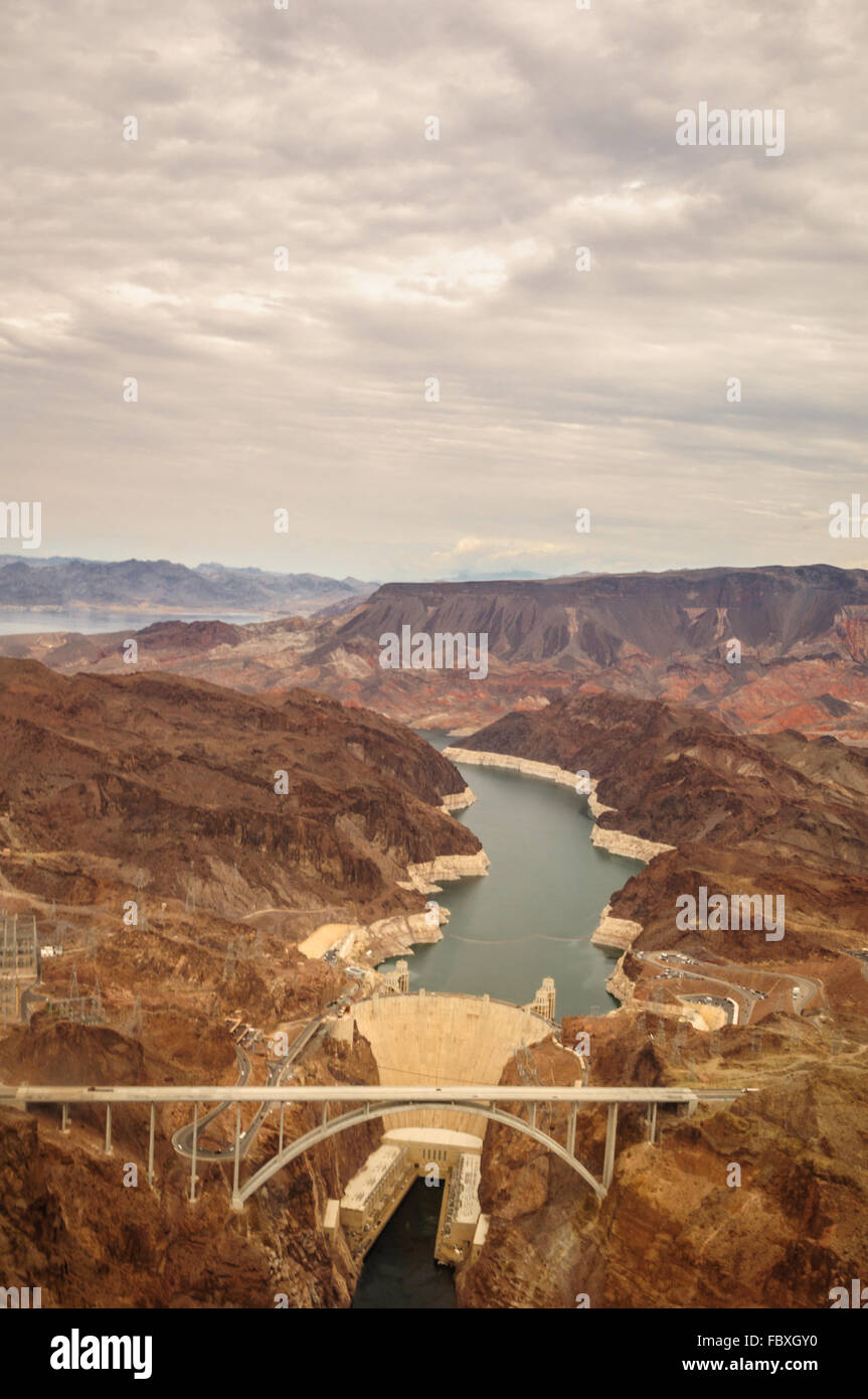 Hoover dam bridge hi-res stock photography and images - Alamy