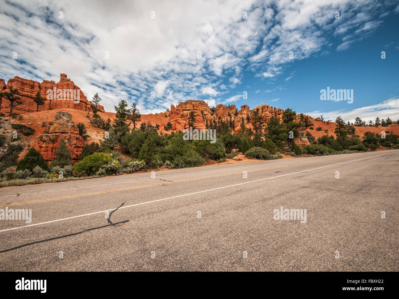 Road to Bryce Canyon Stock Photo - Alamy