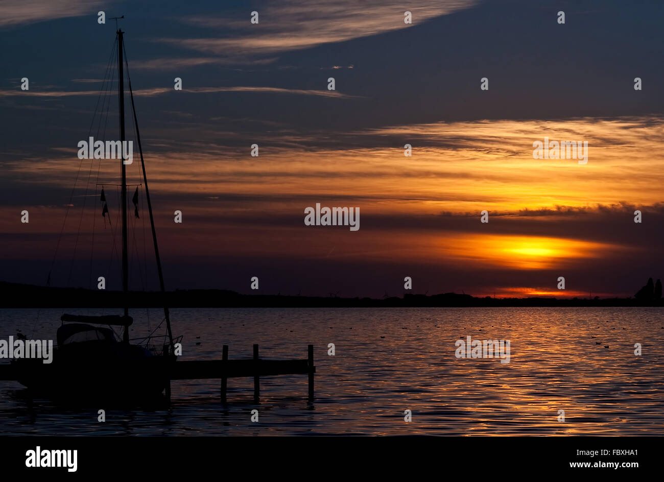 Steinhuder lake, lower saxony Stock Photo - Alamy