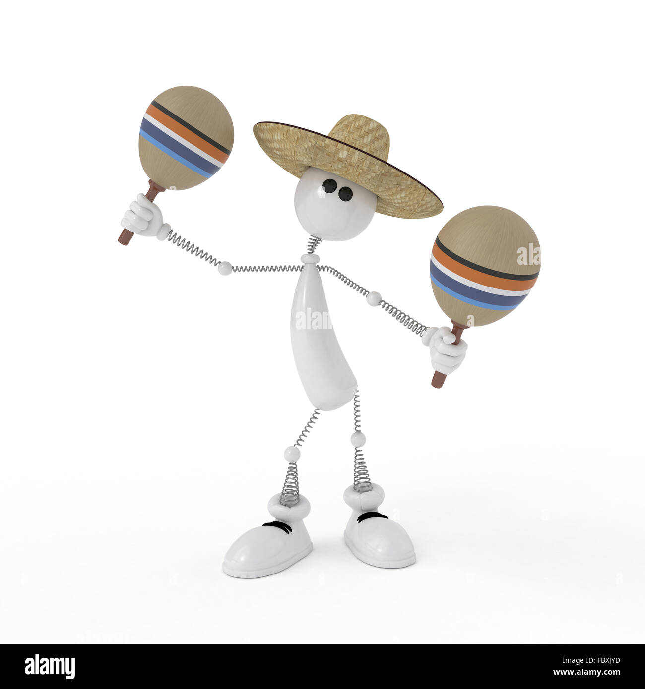 Musical character Cut Out Stock Images & Pictures - Alamy