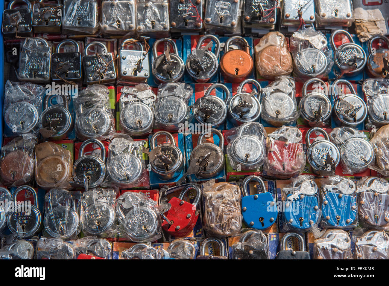 India locks hi-res stock photography and images - Alamy