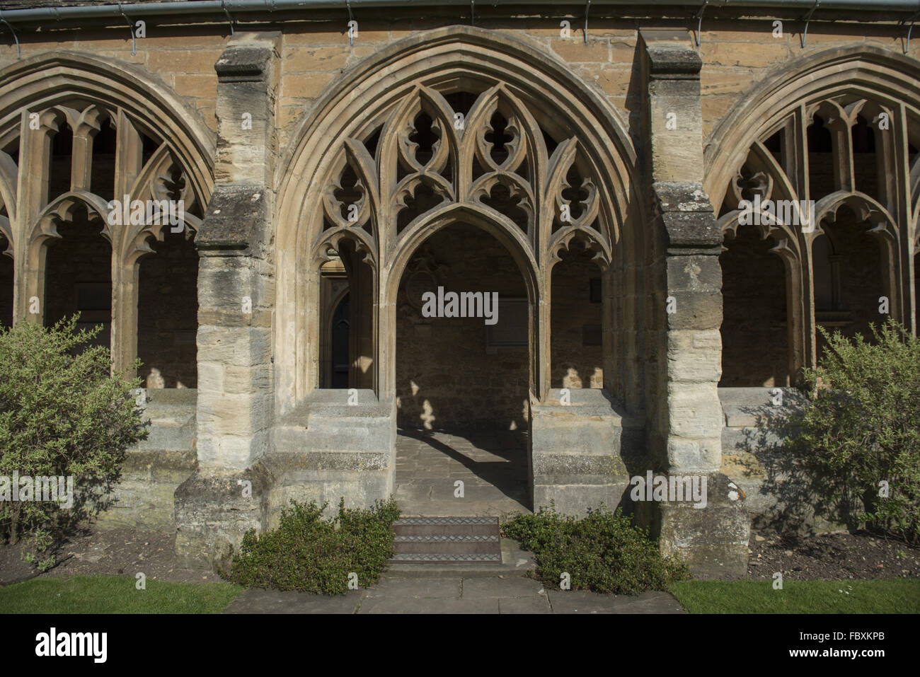 New college cloister oxford hi-res stock photography and images - Alamy