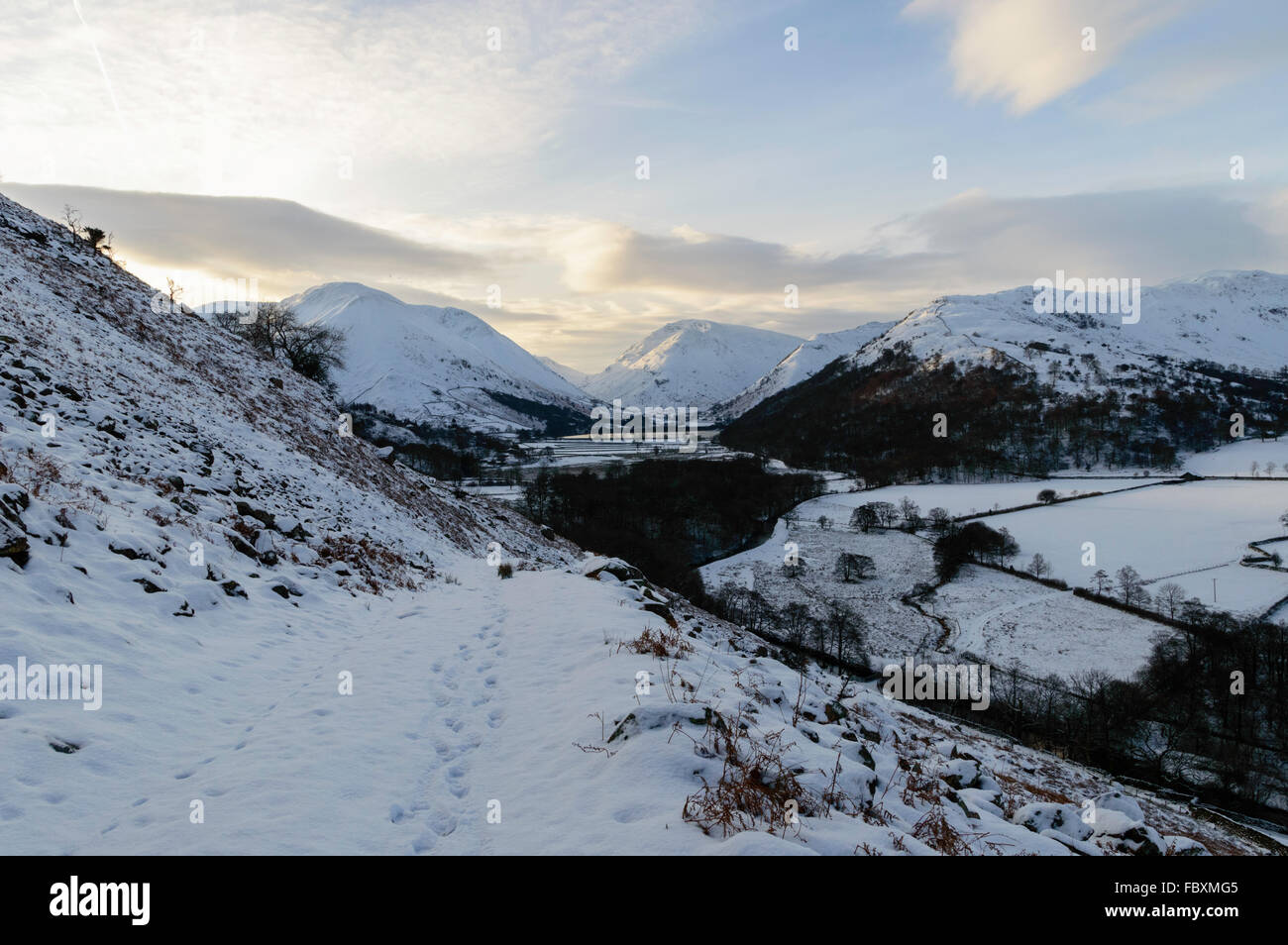 A walk from Brothers Water Inn to Place Fell above Ullswater in The ...