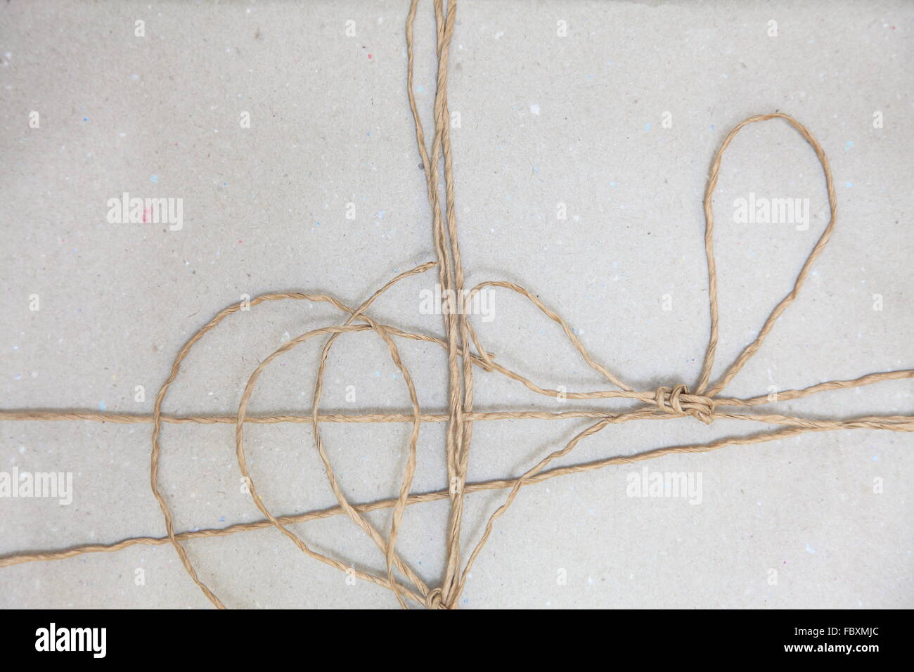 Brown wrapping paper with string hi-res stock photography and images ...