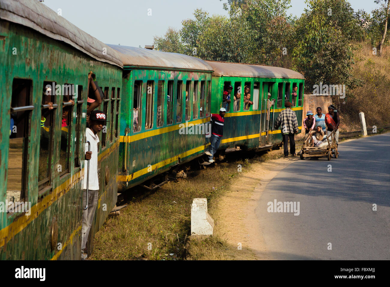 Madagascar train hi-res stock photography and images - Alamy