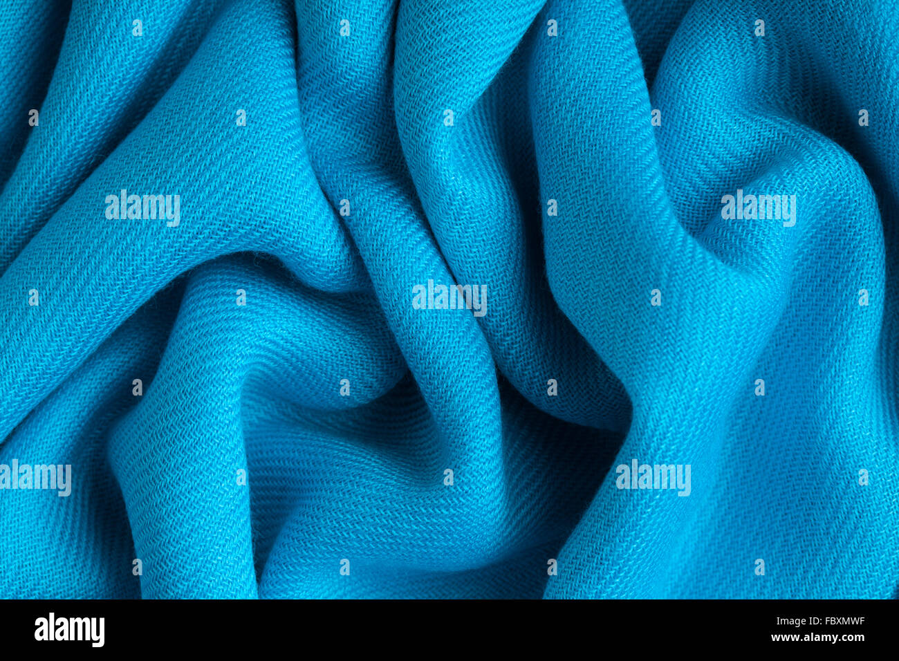 Blue background abstract cloth wavy folds of textile texture Stock ...
