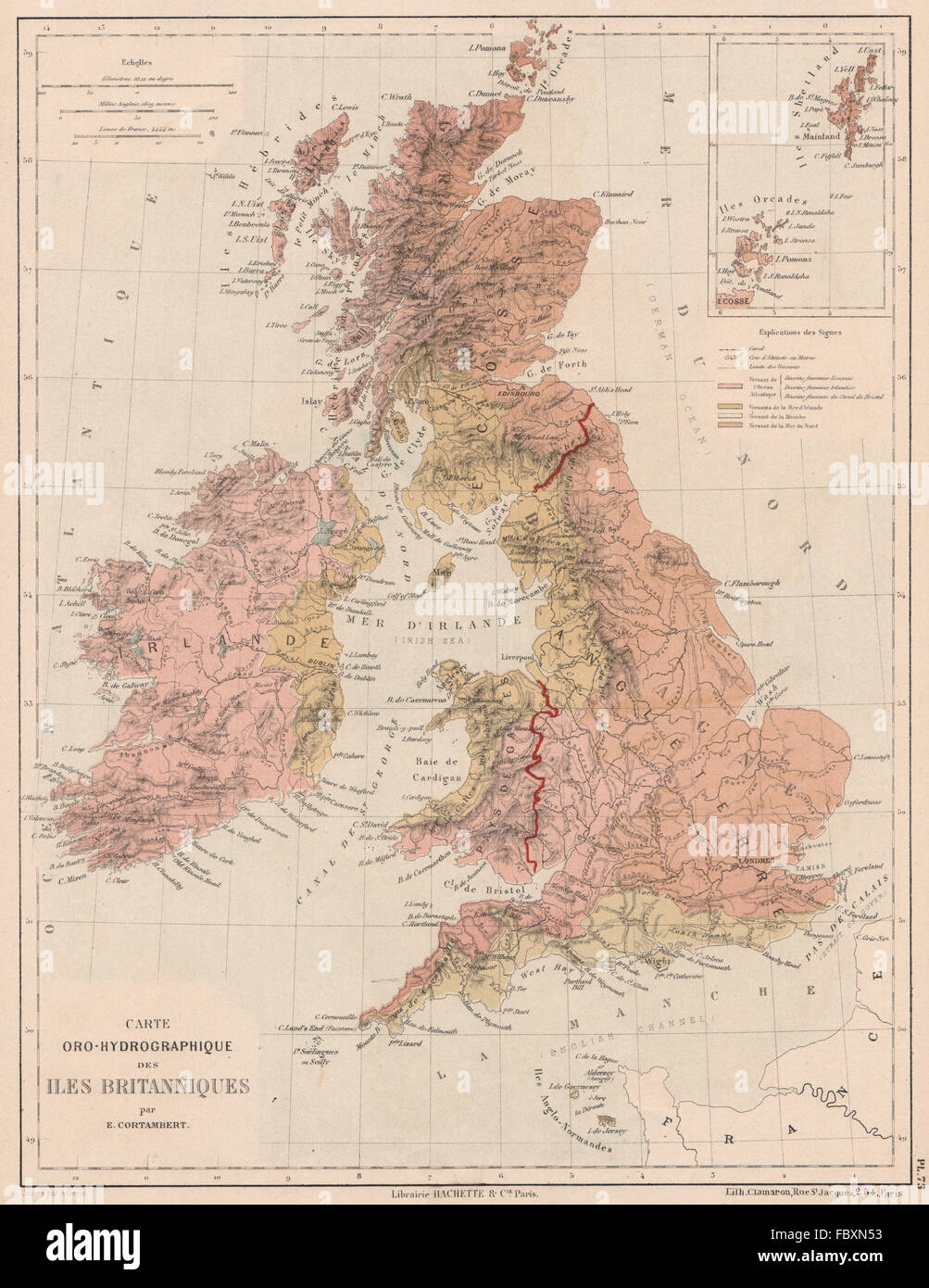 English Channel Atlantic Map High Resolution Stock Photography and ...