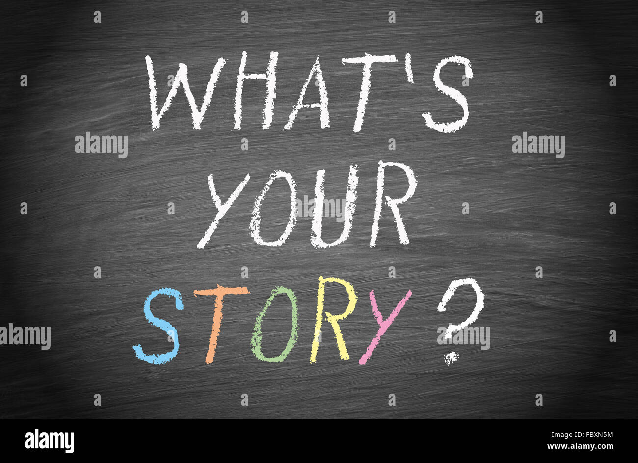 What is your story Stock Photo - Alamy