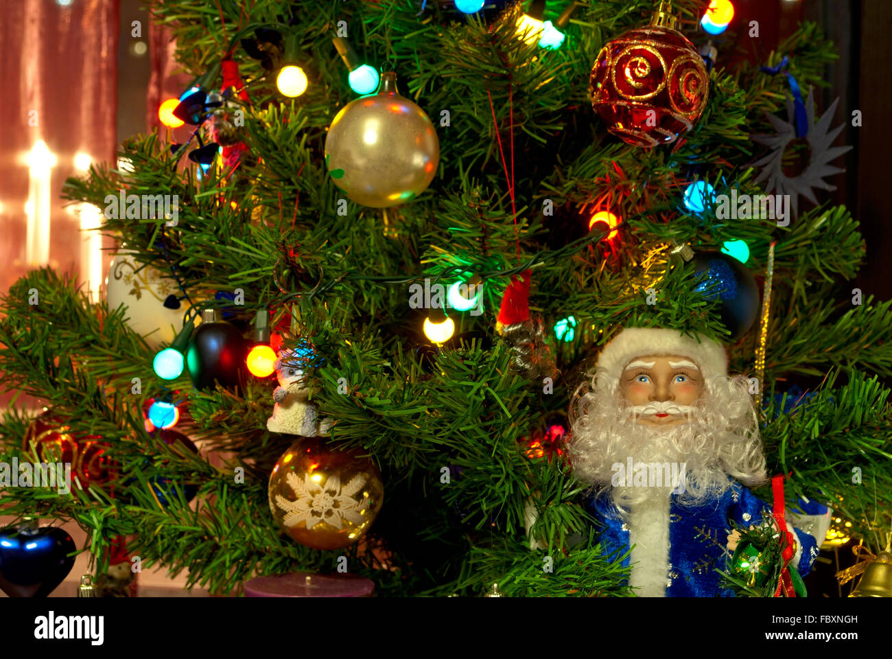 New year's tree Stock Photo - Alamy