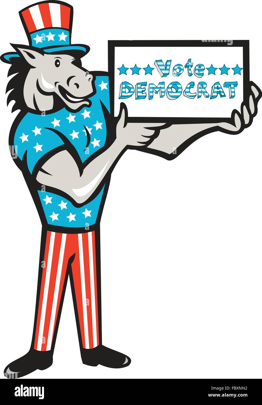 Donkey backgro Stock Vector Images - Alamy