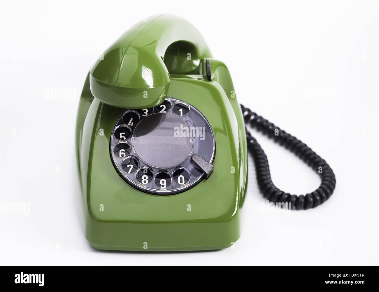 Old fashioned phone green hi-res stock photography and images - Alamy