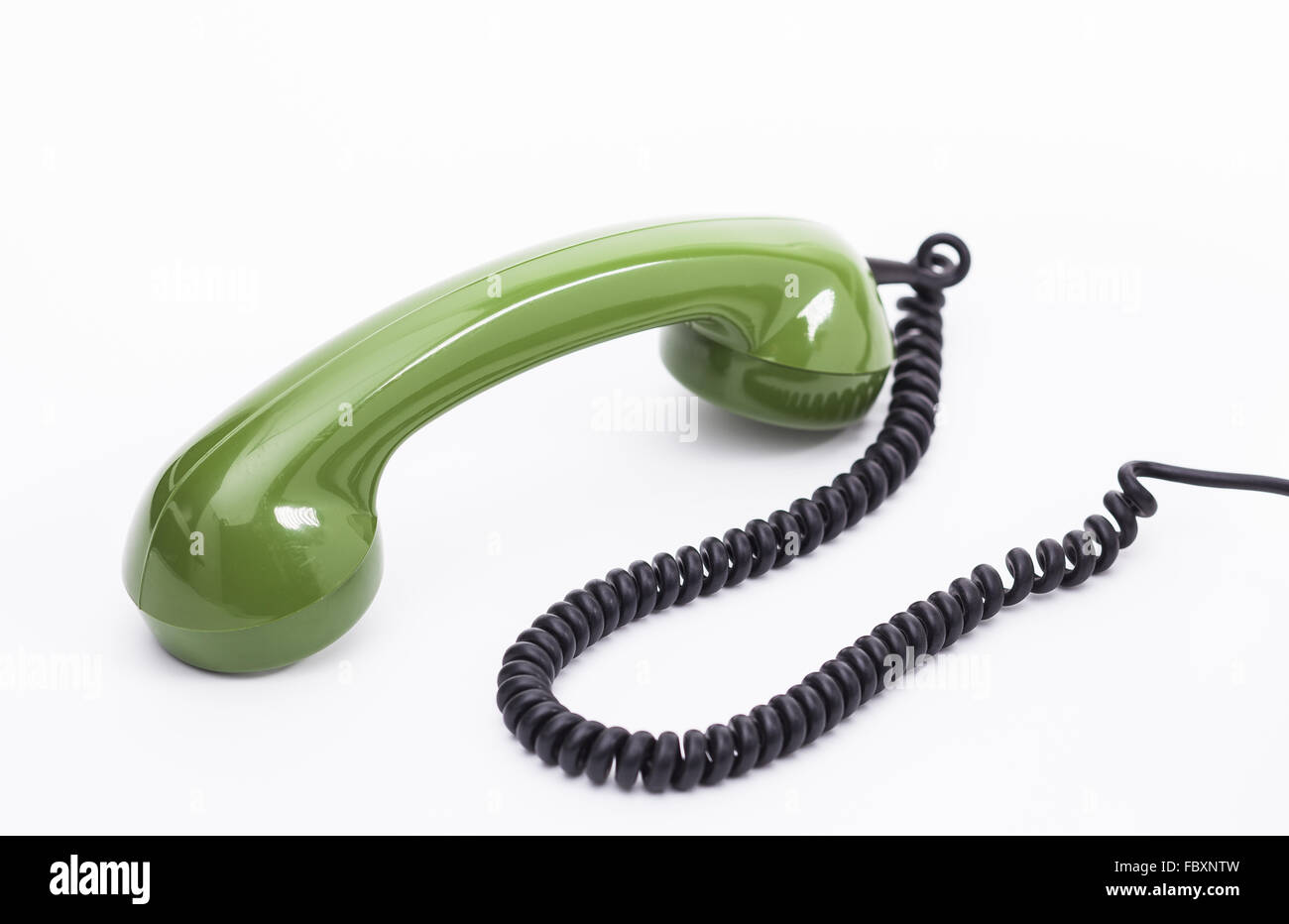 Old fashioned phone green hi-res stock photography and images - Alamy