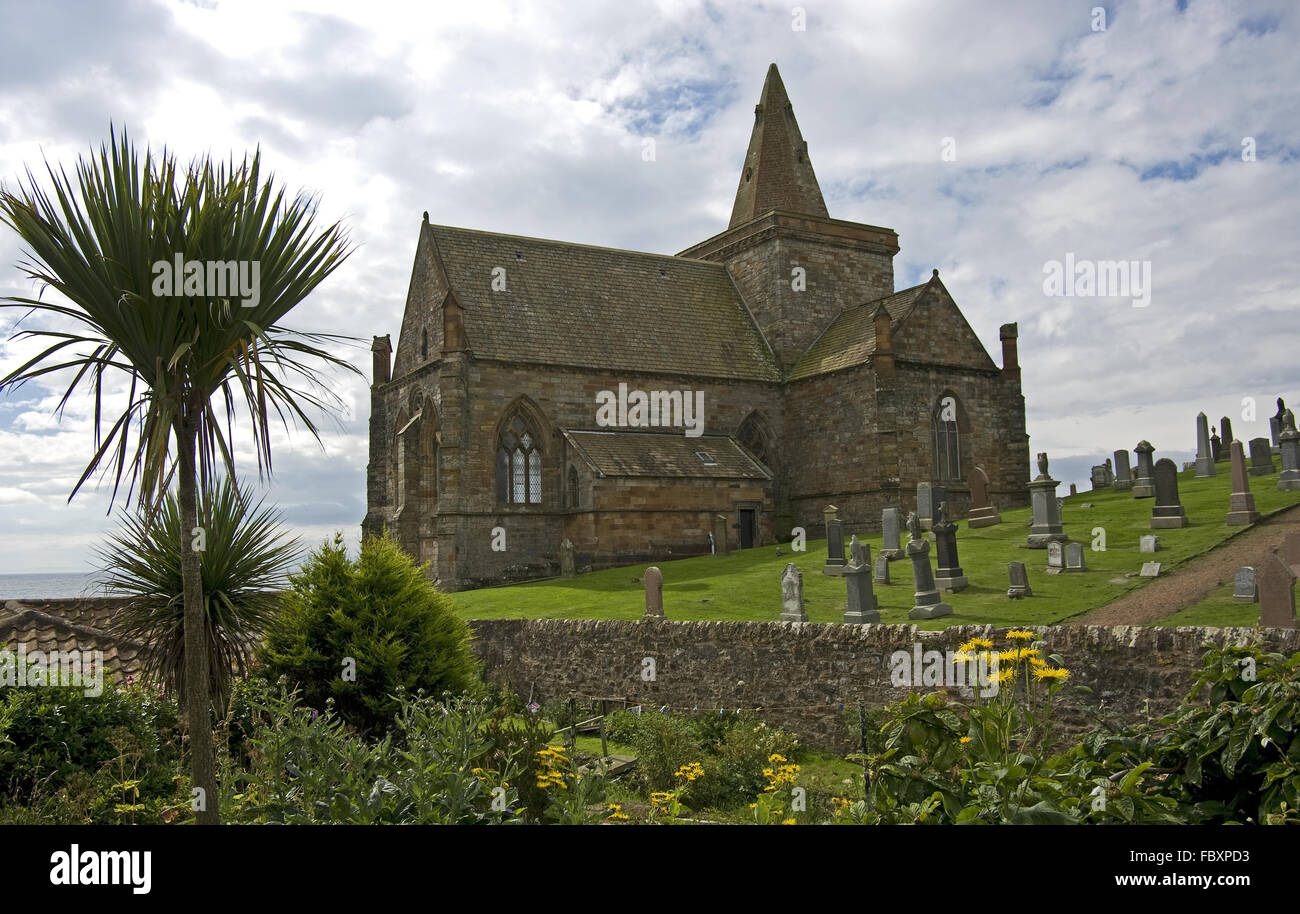 St. Monans Church Stock Photo - Alamy