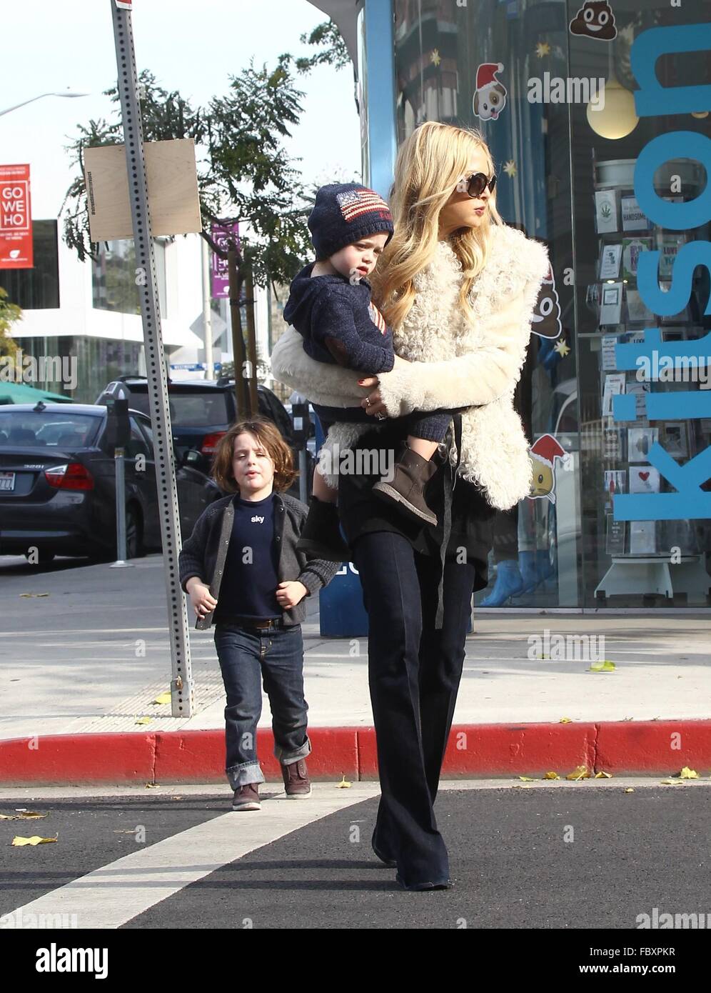 Rachel Zoe, Rodger Berman, and their sons Skyler and Kaius Berman go ...
