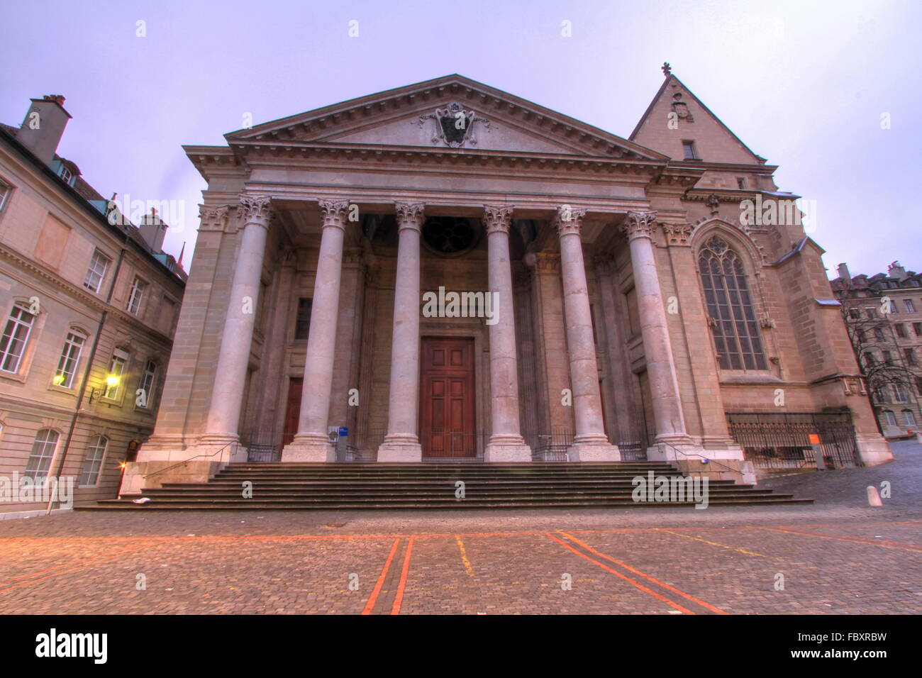 Cathedral saint pierre geneva hi-res stock photography and images - Alamy