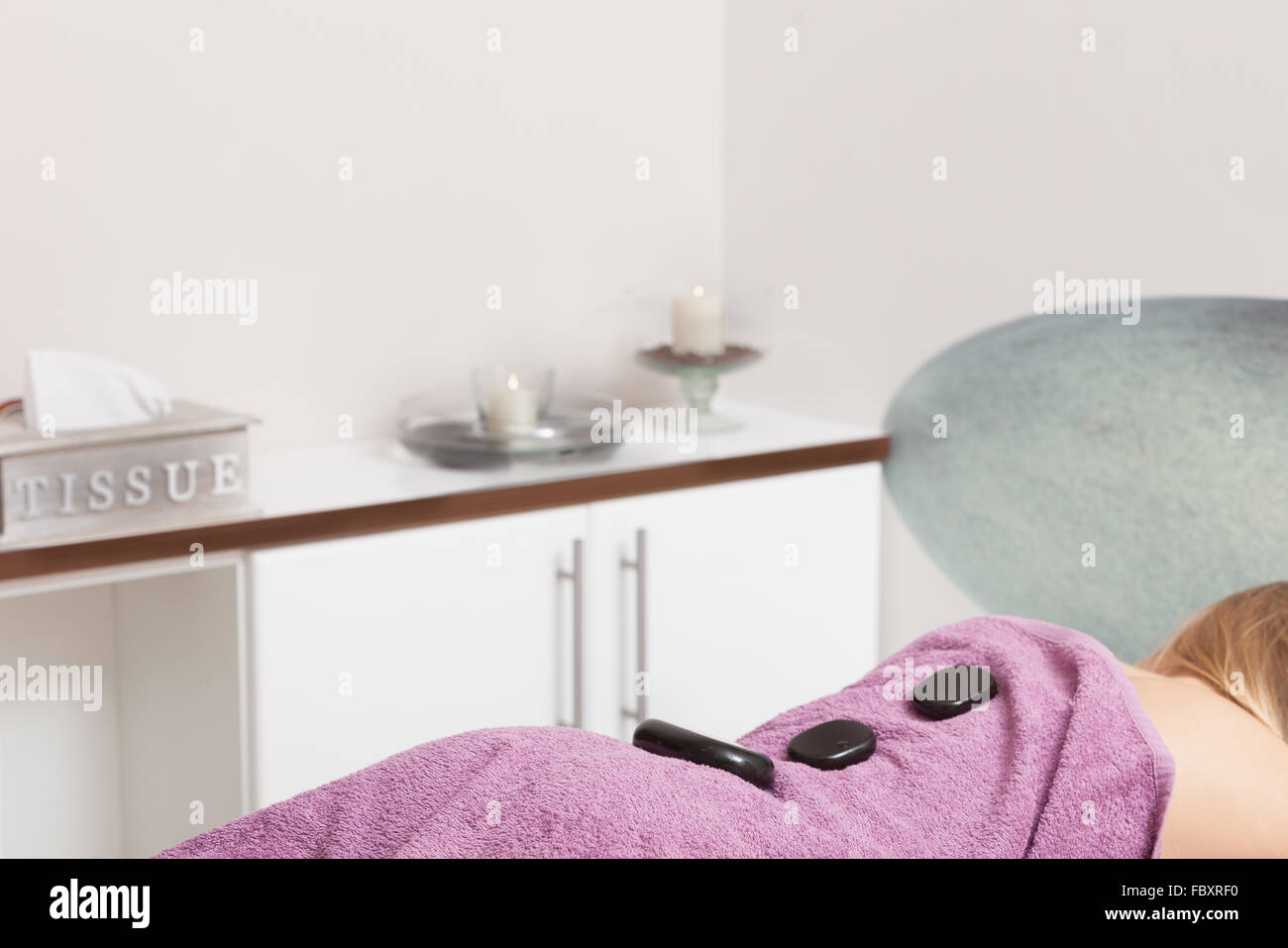 Hot stone therapy hi-res stock photography and images - Alamy