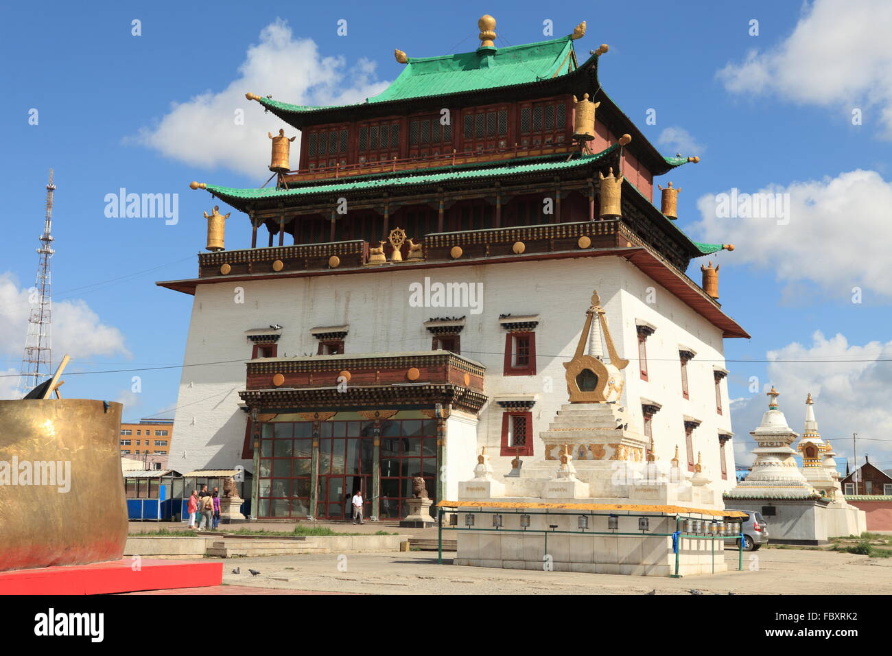 Gandan monastery hi-res stock photography and images - Alamy