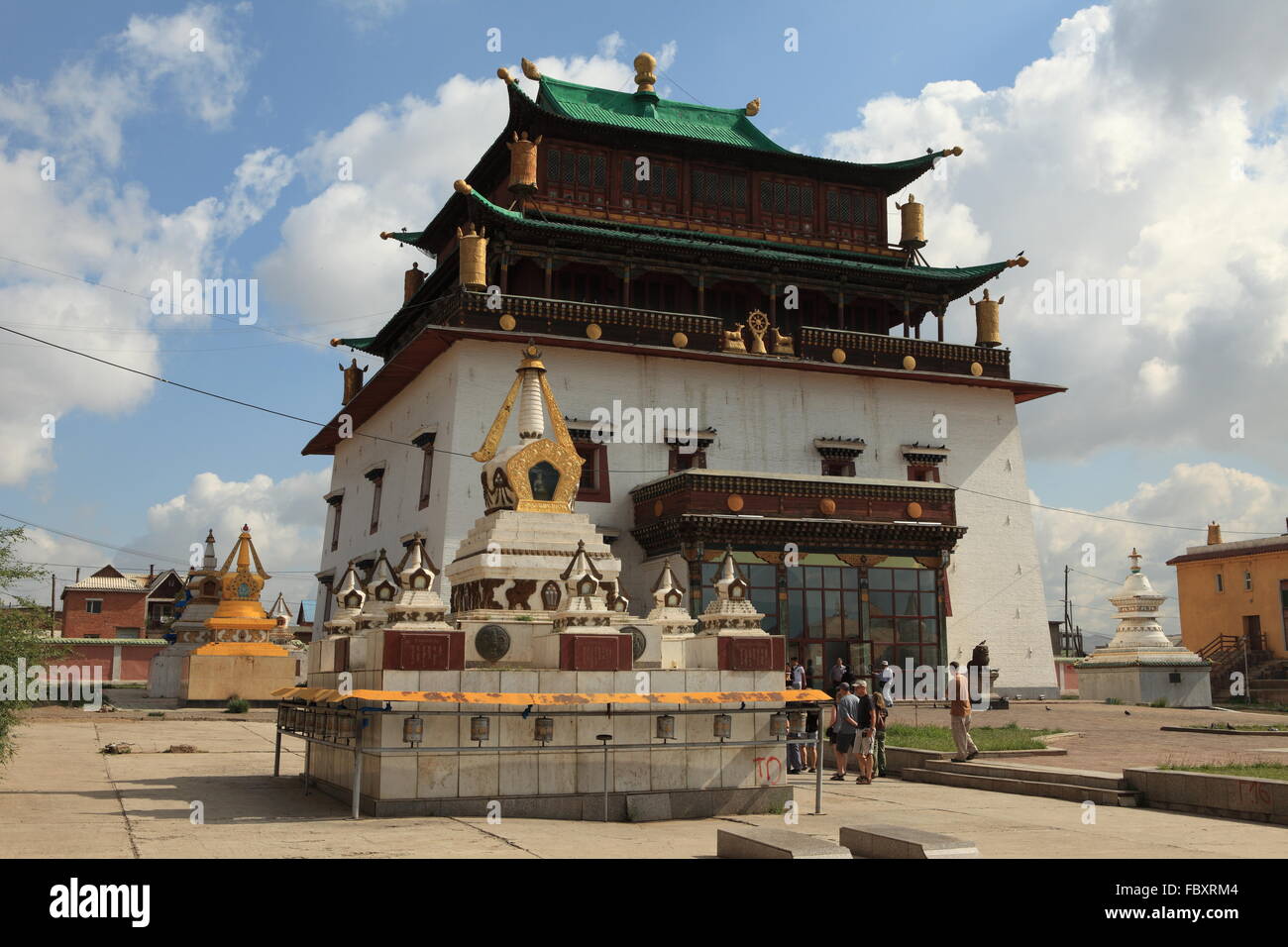 Gandan Monastery Ulan Bator High Resolution Stock Photography and ...
