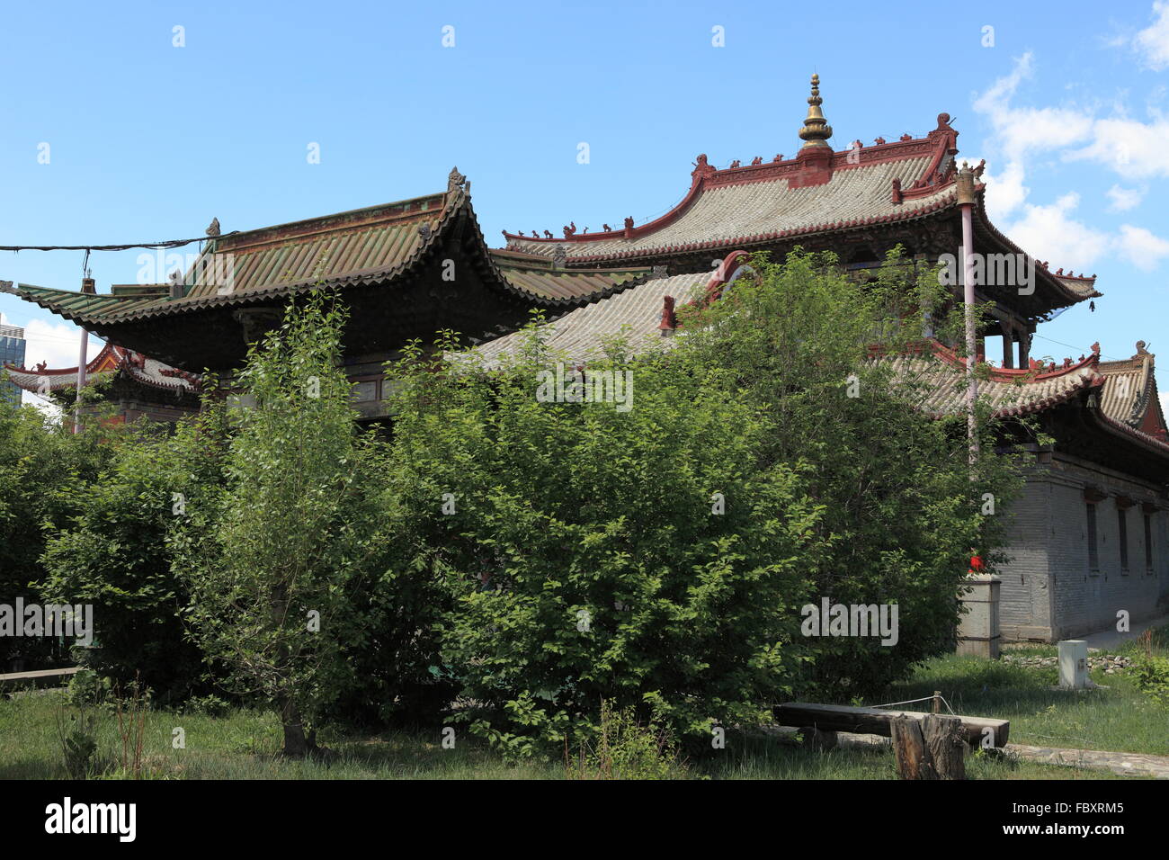 Choijin Lama Monastery Ulaanbaatar Stock Photo - Alamy