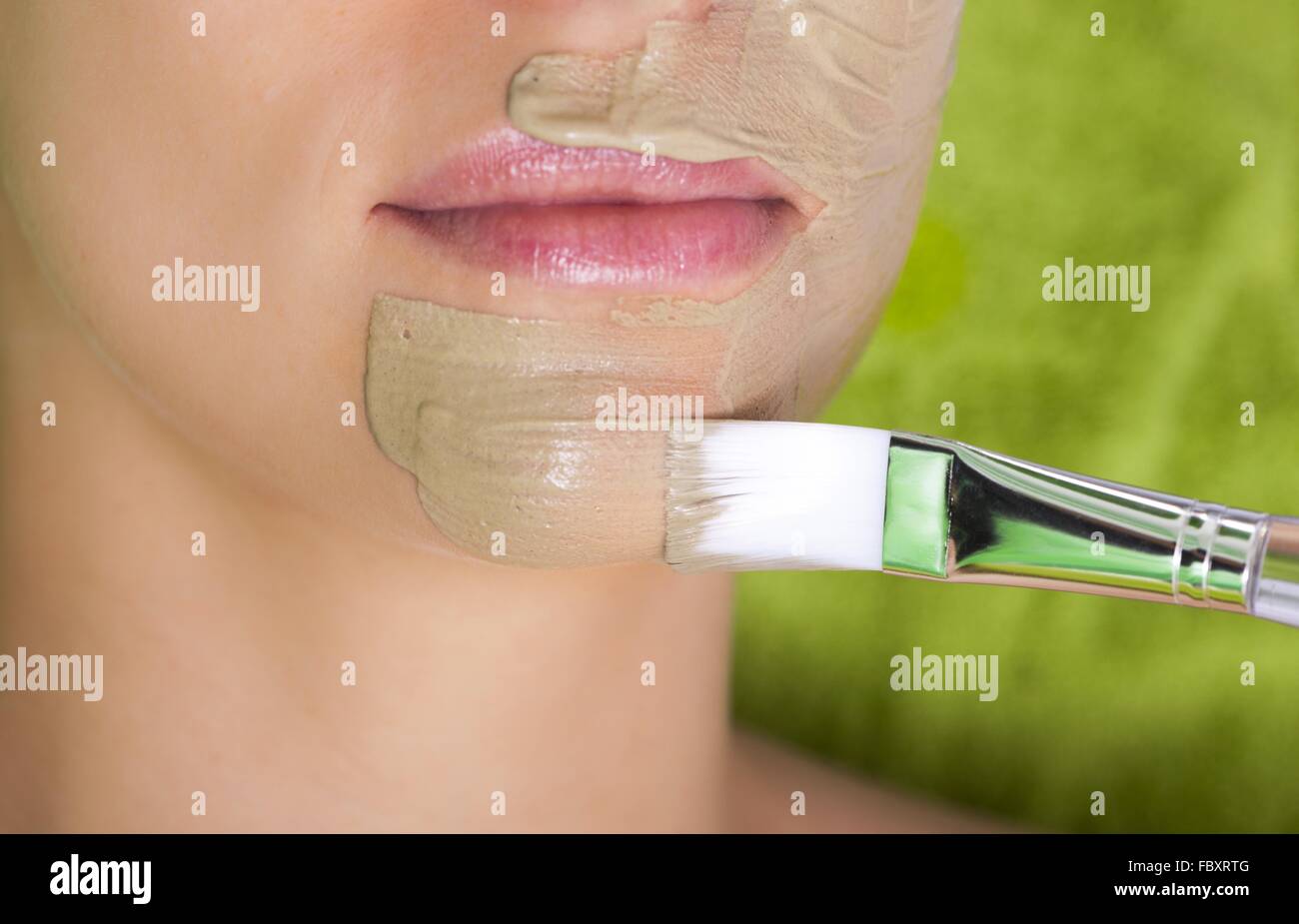 Cosmetic treatment wellbeing female hi-res stock photography and images ...