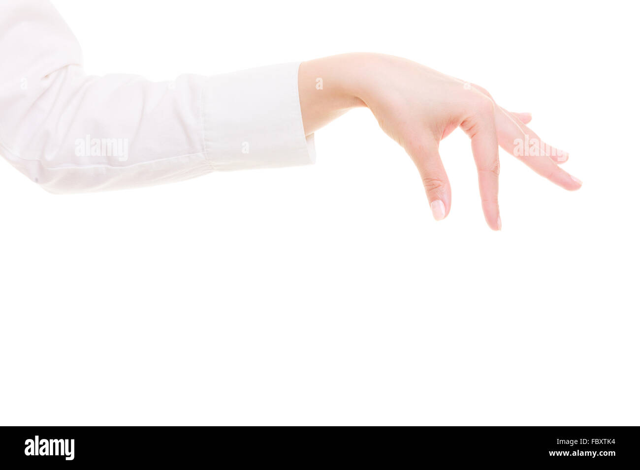 Womans Hand Reaching Up