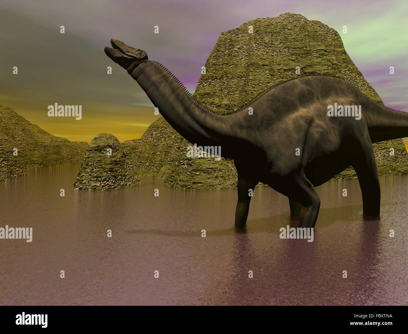 3d digital render dead dinosaur hi-res stock photography and images - Alamy