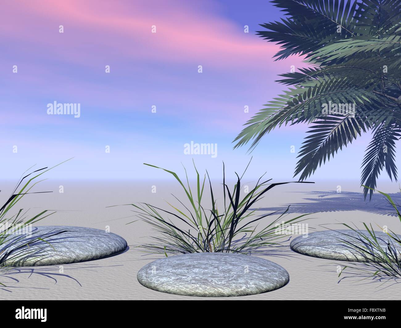 Pebble steps hi-res stock photography and images - Alamy