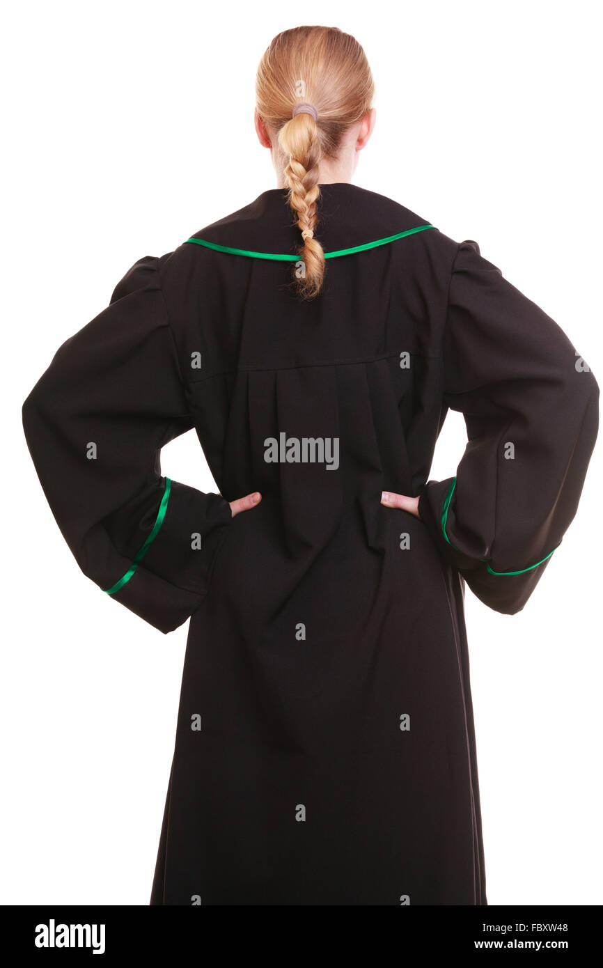 Back view law hi-res stock photography and images - Alamy